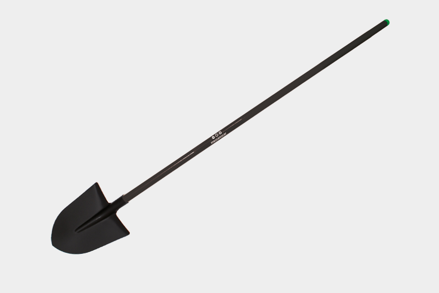 STEEL SHOVEL WITH ULTRALIGHT HANDLE - Product Detail - Meccanocar Italy ...