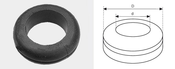 3-RUBBER CABLE SHEATH - Product Detail - Meccanocar Italy - Meccanocar