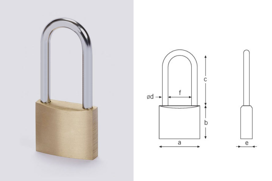 25L-ARCH LOCK LONG 25MM - Product Detail - Meccanocar Italy - Meccanocar